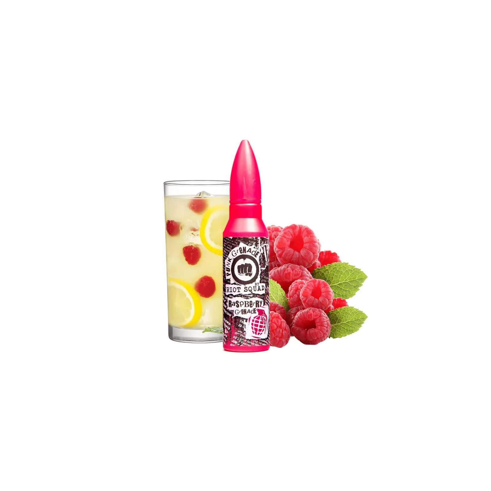 Raspberry Grenade 50ml Riot Squad | Eliquides UK | LePetitFumeur