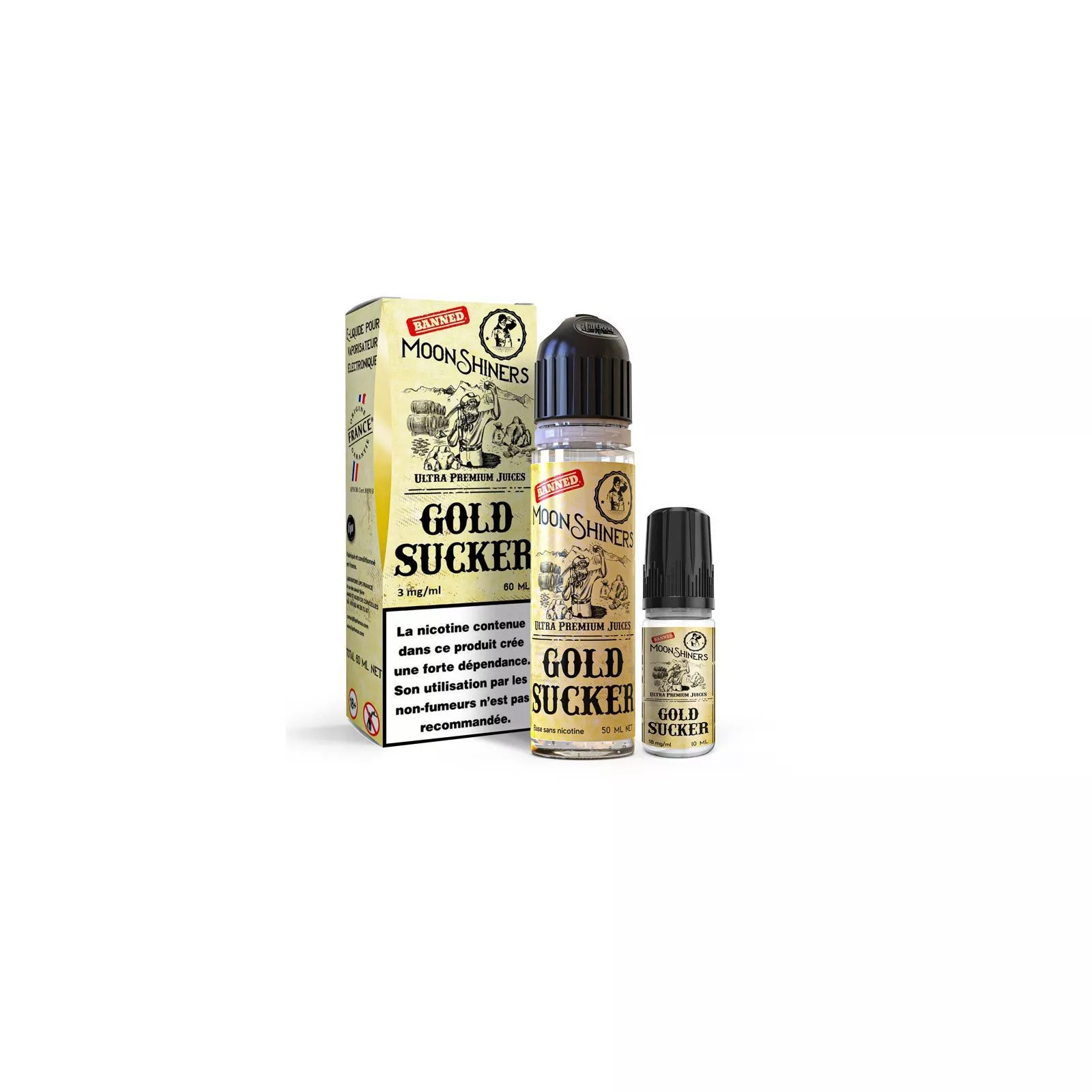 Gold Sucker 60ml Le French Liquide | Eliquide France | Lepetitfumeur