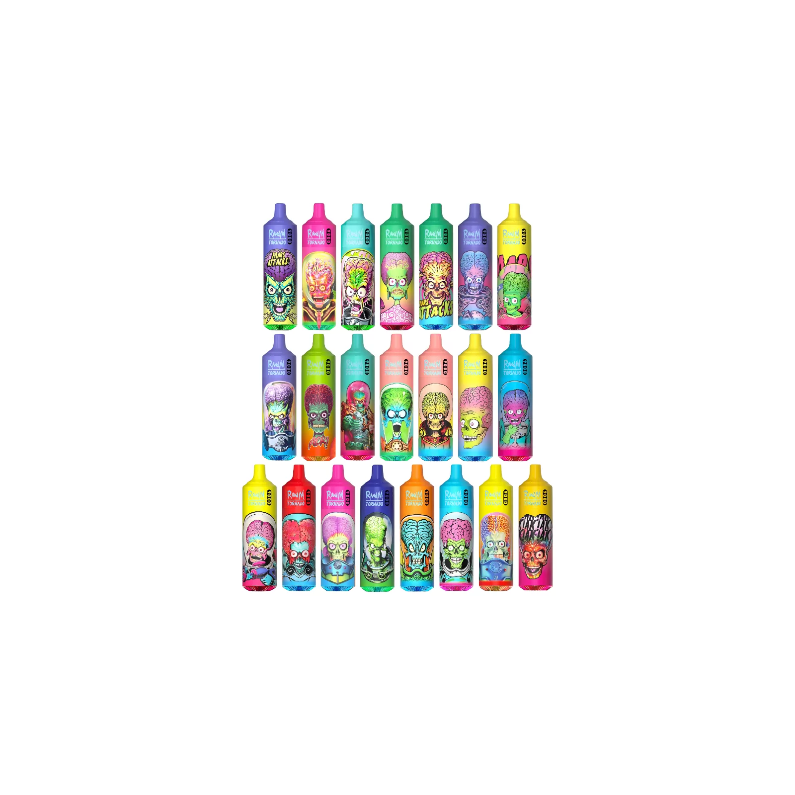 Puff 9000 taff RandM Tornado Martian｜Le Petit Fumeur