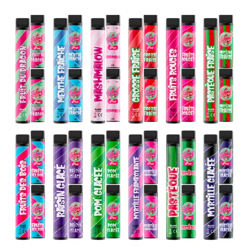 Wpuff 1800 rechargeable - Liquideo