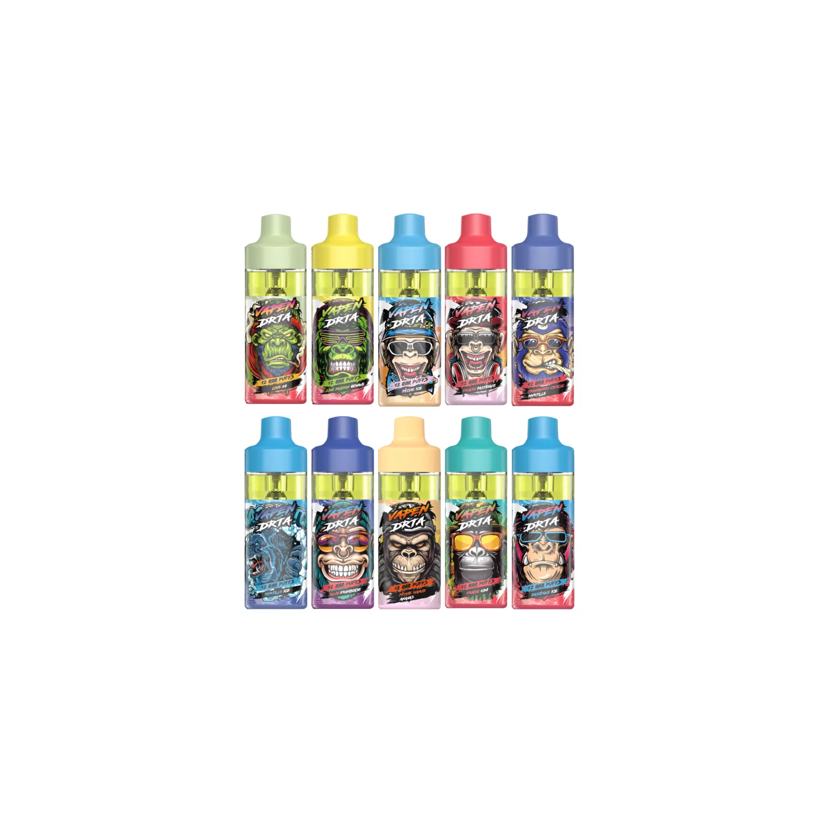 Puff 12000 taff : Cigarette Électronique jetable et rechargeable