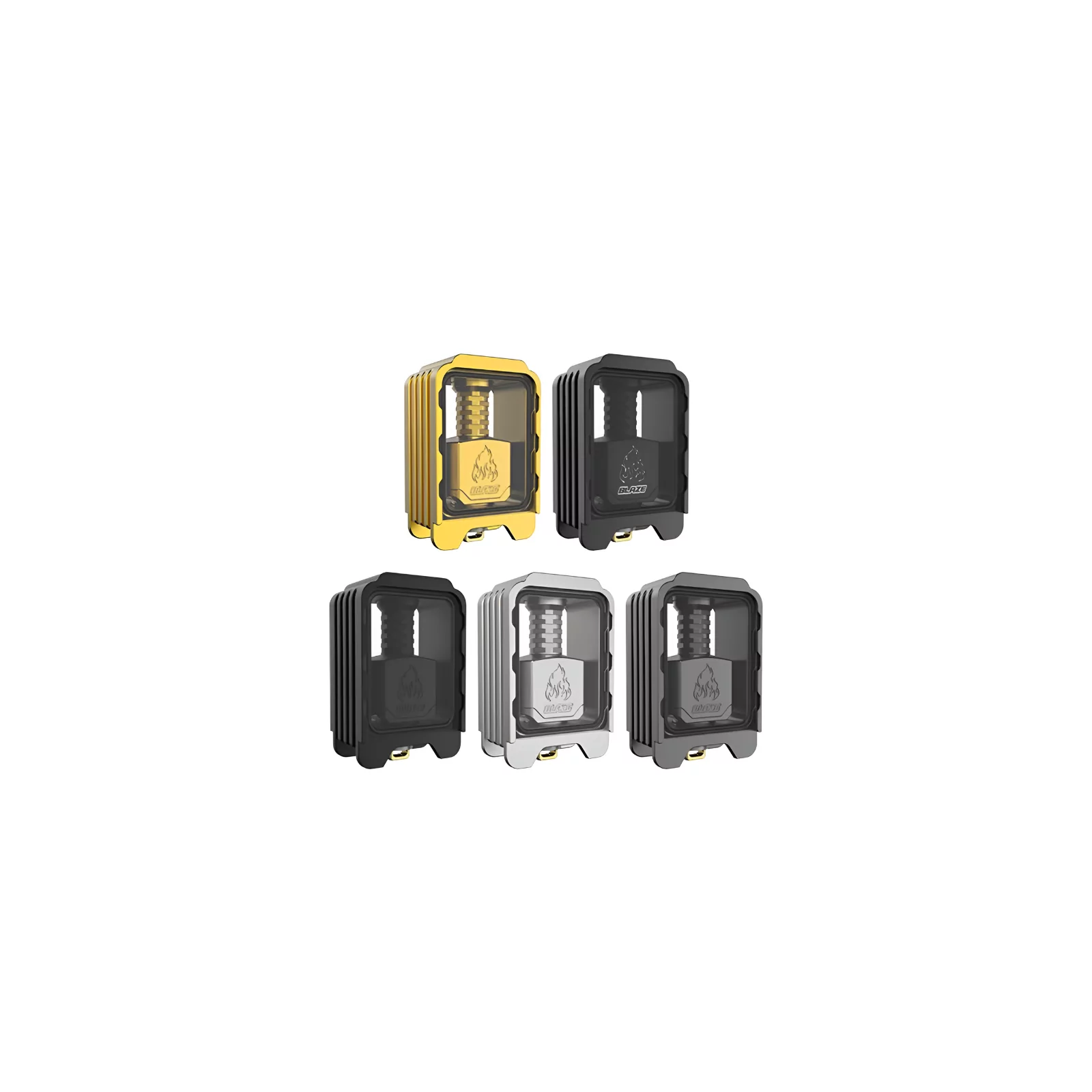 Blaze Bridge Boro with Sliding Tank ThunderHead Creations | Le Petit Fumeur